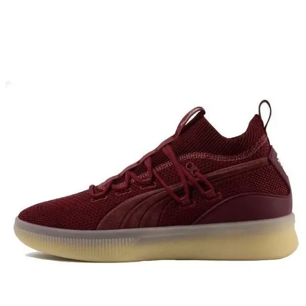 PUMA Def Jam X Clyde Court "35th Anniversary" Sneakers - Wine