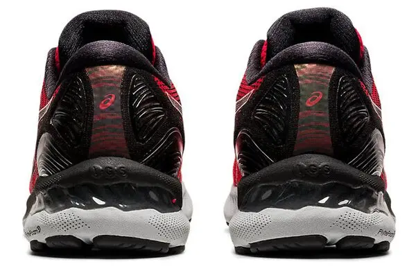 Asics Gel-nimbus 23 Athletic Sneakers - Red/black