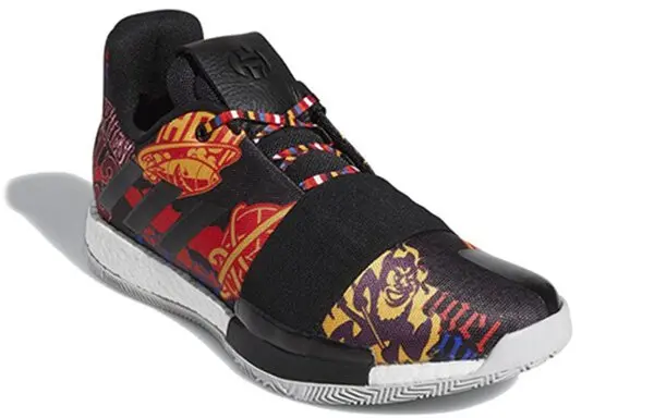 Adidas Harden Volume 3 'team History' Athletic Sneakers - Black