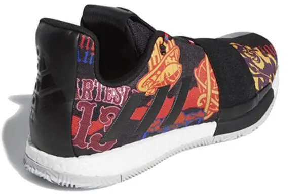 Adidas Harden Volume 3 'team History' Athletic Sneakers - Black