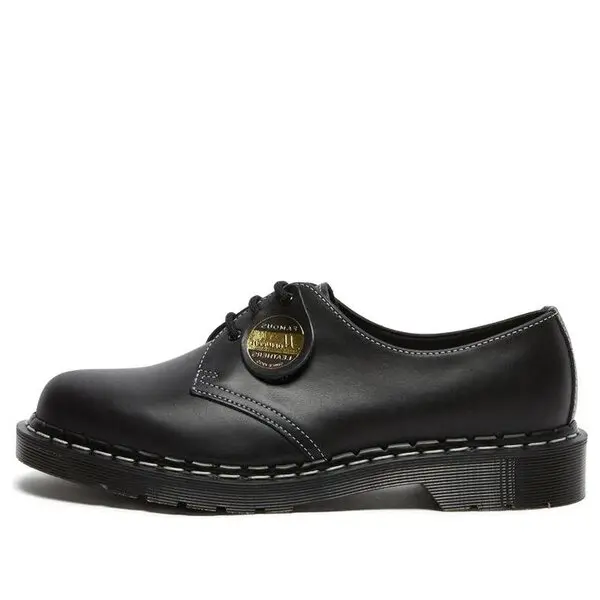Dr. Martens 1461 Cavalier Leather Lace Up Shoes - Black