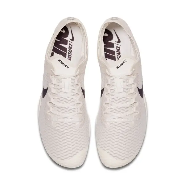 Nike Zoom Mamba 5 "phantom" Track Spikes - White/black