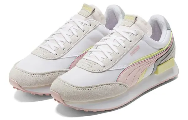 PUMA Future Rider "double White Cloud Lotus" Sneakers