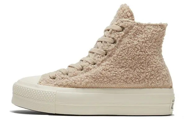 CONVERSE Chuck Taylor All Star Platform High 'cozy Club - Creamyellow