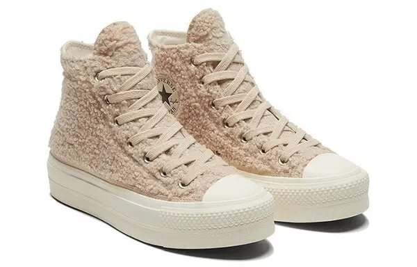 CONVERSE Chuck Taylor All Star Platform High 'cozy Club - Creamyellow