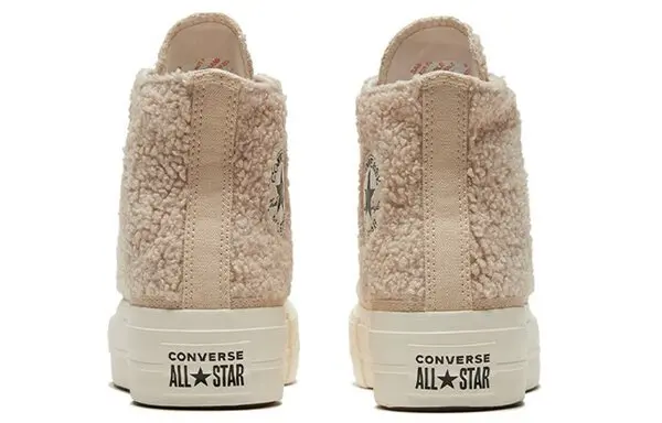CONVERSE Chuck Taylor All Star Platform High 'cozy Club - Creamyellow