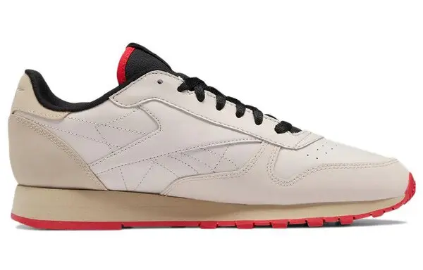 REEBOK The Money Heist X Classic Leather 'dali Mask' Sneakers - Brown