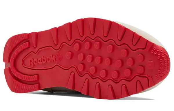 REEBOK The Money Heist X Classic Leather 'dali Mask' Sneakers - Brown