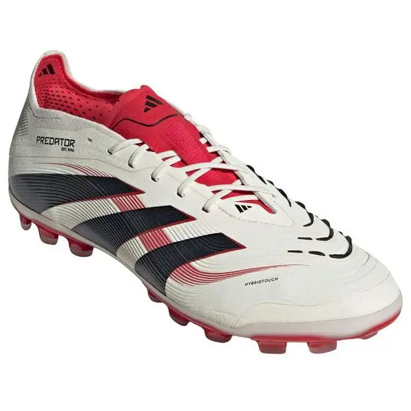 Adidas Predator Elite Ag Goal Hunter Pack Cleats - Off White/core Black/pure Ruby