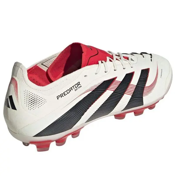 Adidas Predator Elite Ag Goal Hunter Pack Cleats - Off White/core Black/pure Ruby