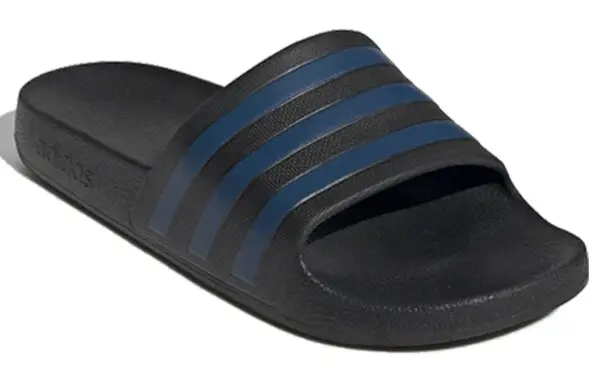 Adidas Adilette Aqua Slides - Black