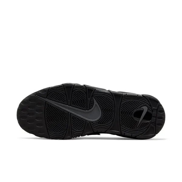 Nike More Uptempo High Top Sneakers - Black/blue