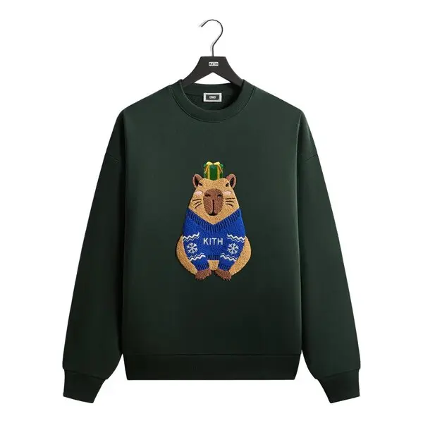 Kith Kithmas 2025 Capybara Nelson Crewneck