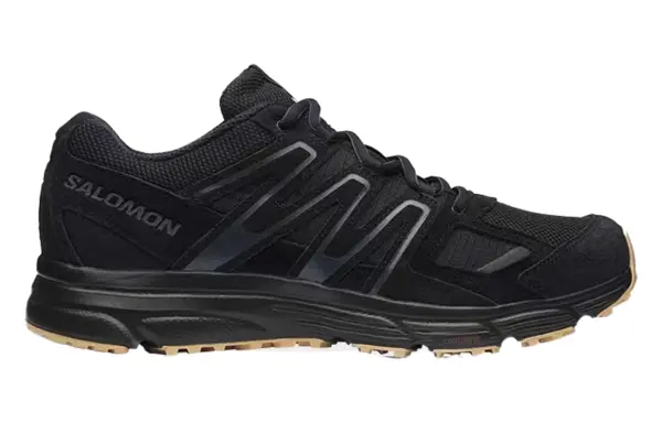 SALOMON X-mission 4 Suede Sneakers - Black