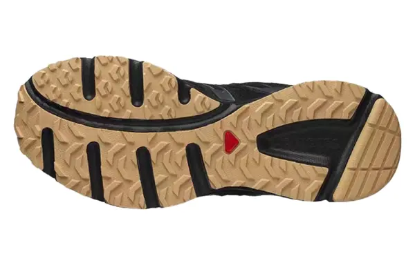SALOMON X-mission 4 Suede Sneakers - Black