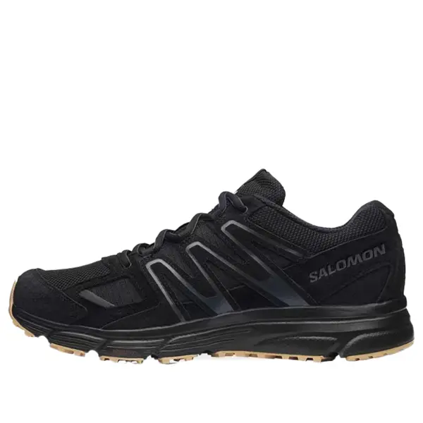 SALOMON X-mission 4 Suede Sneakers - Black