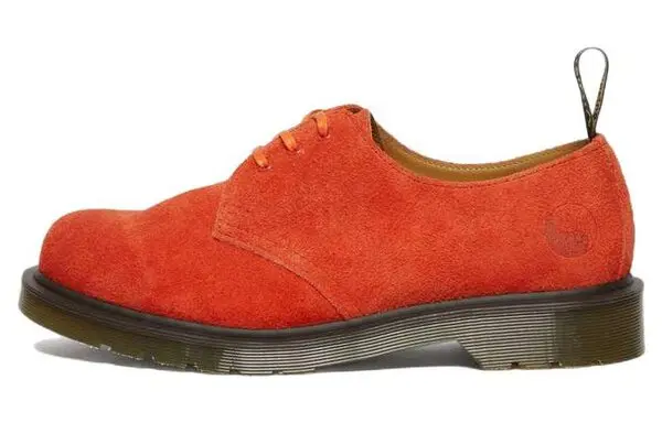Dr. Martens 1461 Suede Oxford Shoes - Orange