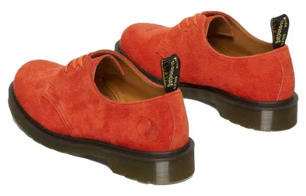 Dr. Martens 1461 Suede Oxford Shoes - Orange