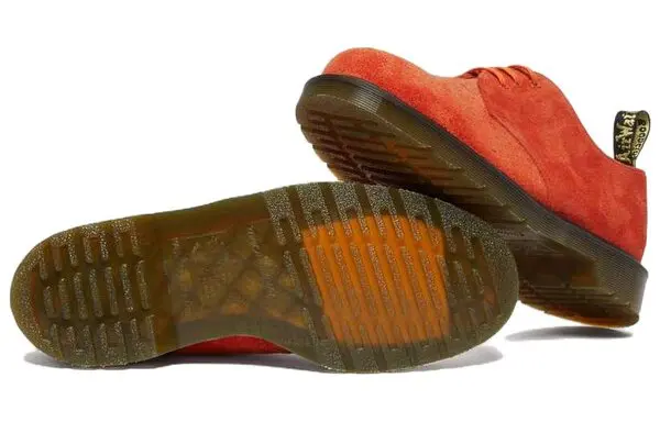 Dr. Martens 1461 Suede Oxford Shoes - Orange