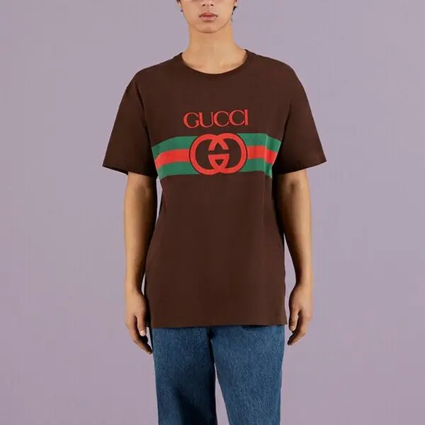 Gucci Fw22 Interlocking G Cotton T-shirt 'brown