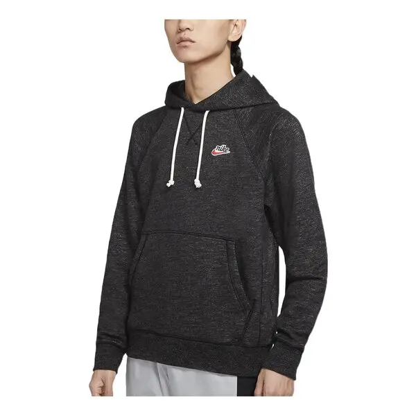 Nike Long Sleeve Hoodie With Embroidery