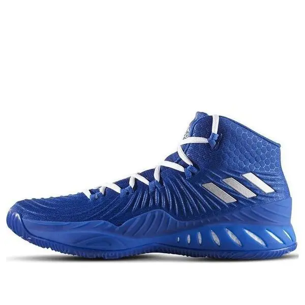 Adidas Crazy Explosive 2017 High Top Sneakers - Blue/white