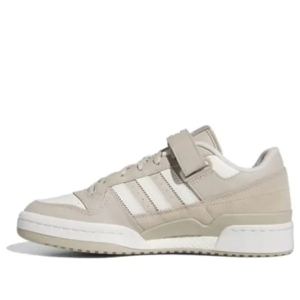 Adidas Forum Low Top Sneakers With Velcro Straps - Beige