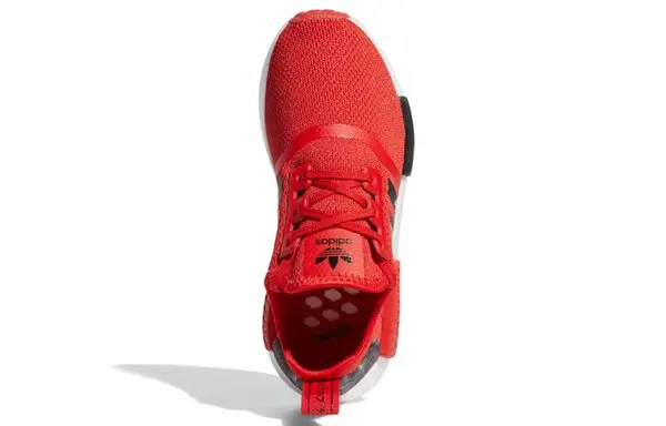 Adidas Nmd_r1 J 'mini Trefoils Print - Red