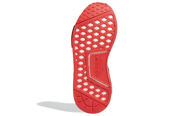 Adidas Nmd_r1 J 'mini Trefoils Print - Red