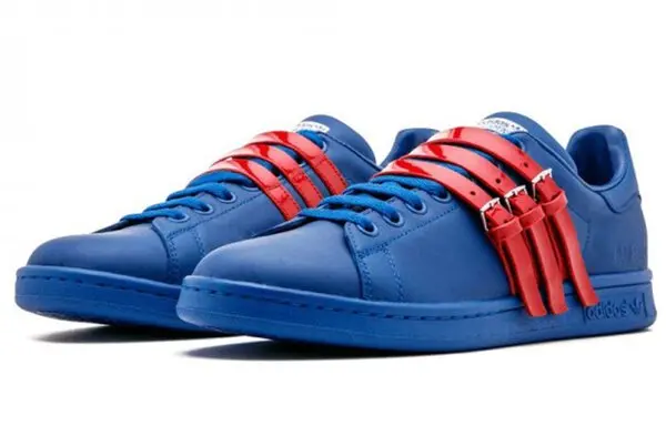 Adidas Raf Simons X Stan Smith Strapped Sneakers