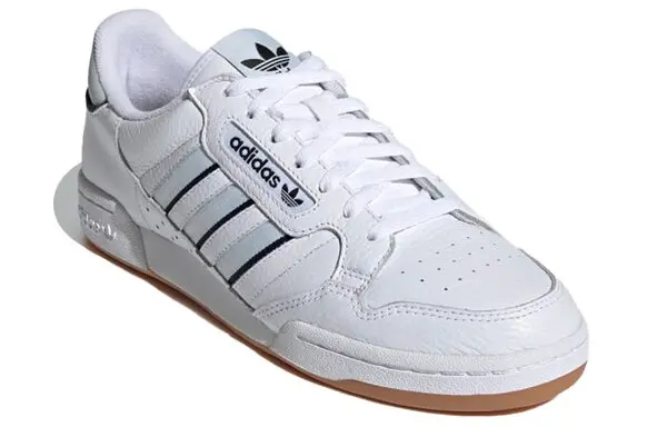 Adidas Continental 80 Stripes Sneakers - White/blue
