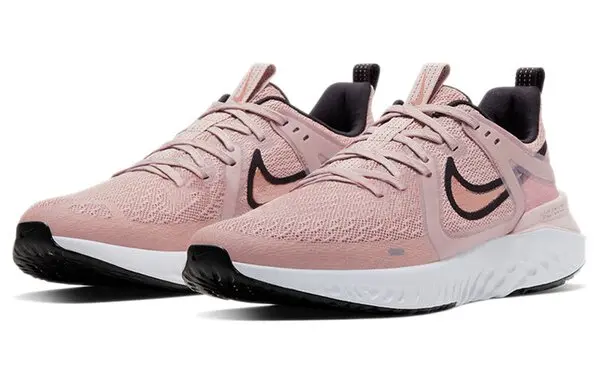 Nike Legend React 2 Athletic Sneakers - Pink/white