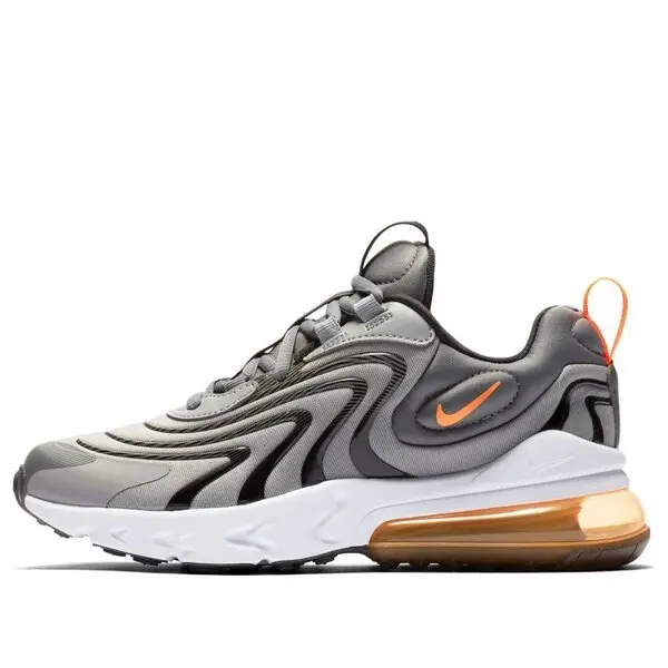 Nike Max 270 React Eng "iron Grey" Sneakers - Silver/orange