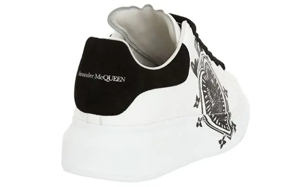 Alexander McQueen Oversized Leather Sneakers