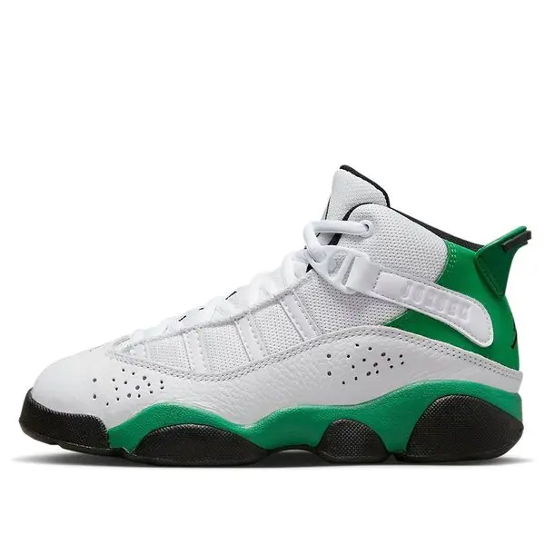 JORDAN 6 Rings Sneakers - White/black/lucky Green