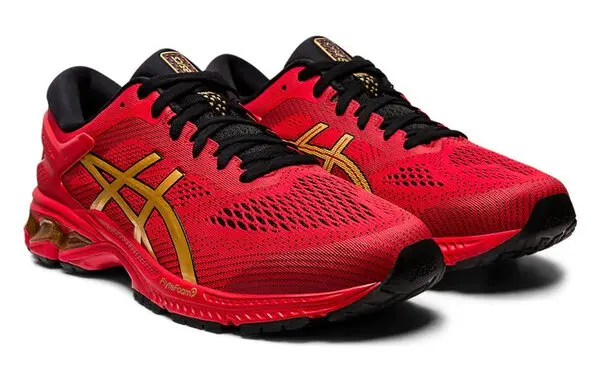 Asics Gel-kayano 26 "lucky" Athletic Sneakers - Red