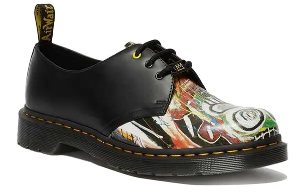 Dr. Martens Jean-michel Basquiat X 1461 Smooth 'dustheads Backhand' Oxford Shoes