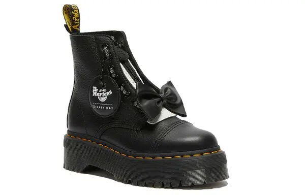Dr. Martens Lazy Oaf X Sinclair Platform Boots - Black