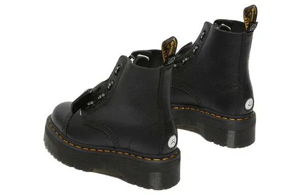 Dr. Martens Lazy Oaf X Sinclair Platform Boots - Black
