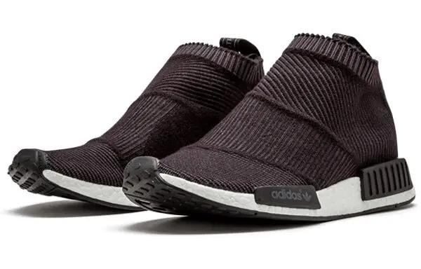 Adidas Nmd_cs1 Pk Winter Wool Sock Sneakers - Black