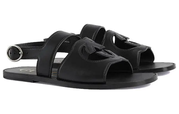 Gucci Cut-out Detailed Interlocking G Sandals