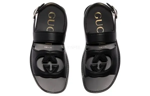 Gucci Cut-out Detailed Interlocking G Sandals