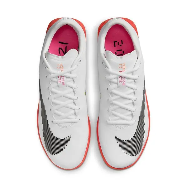 Nike Triple Jump Elite 2 "rawdacious" Athletic Spikes - White/red