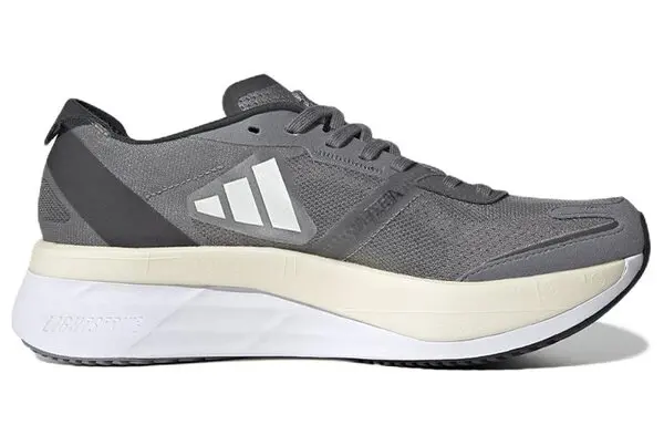 Adidas Adizero Boston 11 Running Sneakers - Grey Three/zero Metallic/carbon