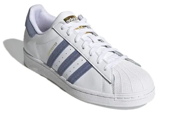 Adidas Originals Superstar Sneakers - White/lavender