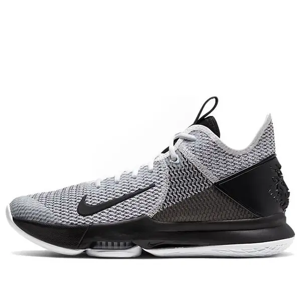 Nike Lebron Witness 4 High-top Basketball Sneakers - Grey/black