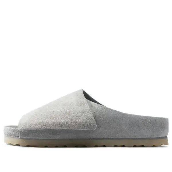 BIRKENSTOCK X Fear Of God Los Feliz Suede Leather Sandals - Grey
