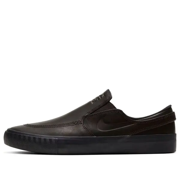 Nike X Leo Baker Stefan Janoski Slip Orange Label Sneakers - Black