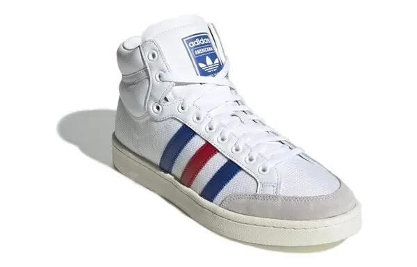 Adidas Americana High Top Sneakers - White