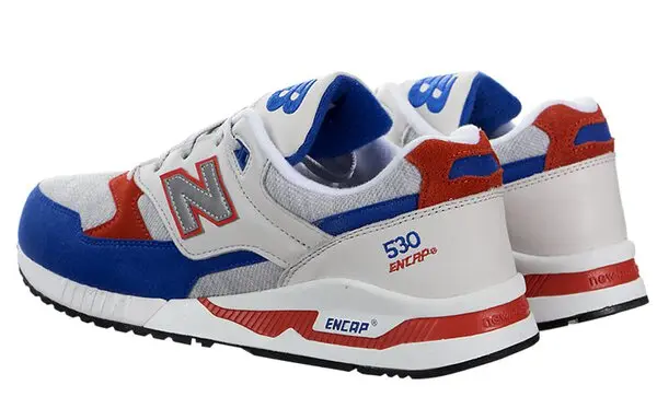 NEW BALANCE 530 Series Low Top Sneakers - White/blue